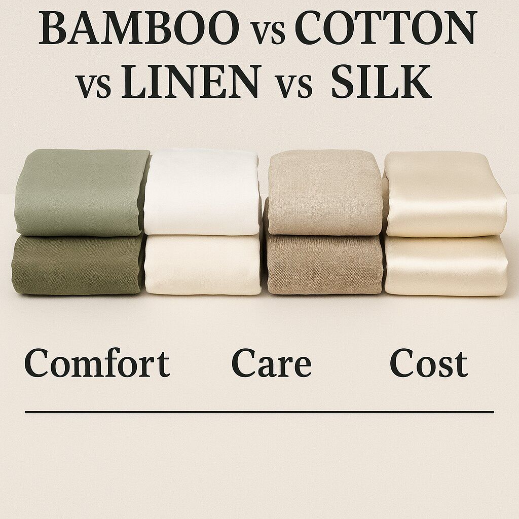 Bamboo Vs Cotton Vs Linen Vs Silk Sheets: Which Is Best?